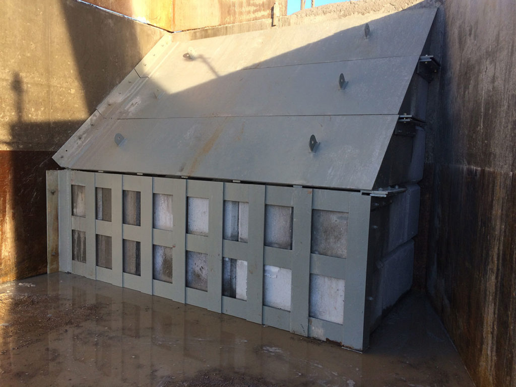 Muck Bunker Assembly and Maintenance Platforms - KDM Constructors
